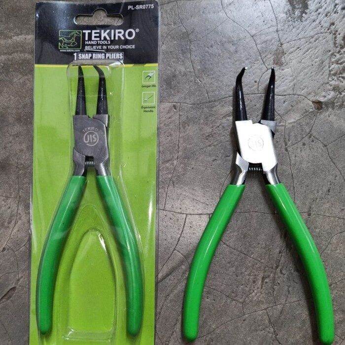 TEKIRO SNAP RING PLIERS (IB) 7 inch Tekiro TANG SNAP RING IB PL-SR0775 ...