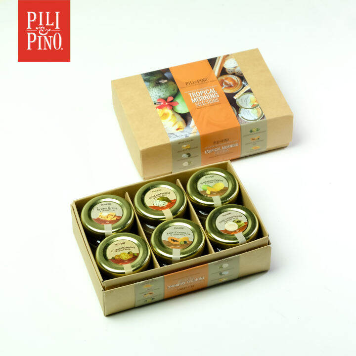 Pili & Pino 6 Mini Jams Gift Set | Lazada PH