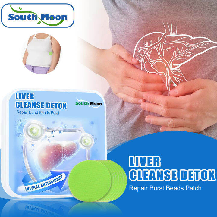 South Moon Liver Cleanse Detox Patch Relieve Stress Strong Antioxidant