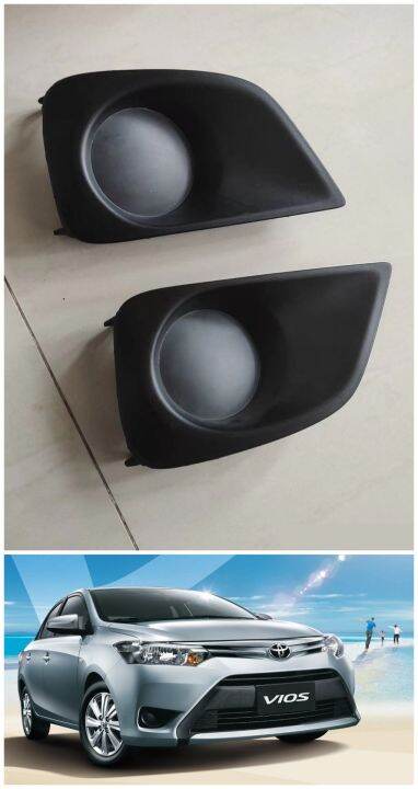 （no hole）fog lamp cover fog light cover bumper cover for toyota vios ...