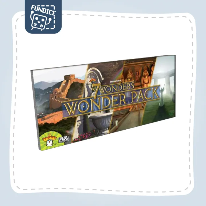 [Fun Dice] 7 Wonders: Wonder Pack Expansion Board Game | Lazada.co.th