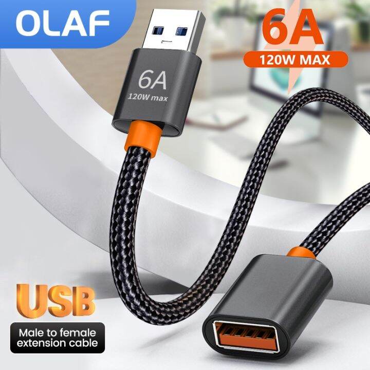 USB 3.0 High Speed Extension Cable Male To Female Transmission Data ...