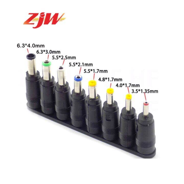 ZJW 8 Types 5.5X 2.1 MM DC Power Jack Female Plug Adapter Connectors ...