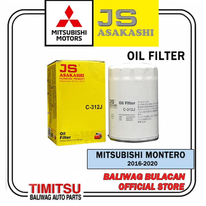 OIL FILTER MITSUBISHI MONTERO SPORT STRADA 2016-UP 4N15 ENGINE JS ...