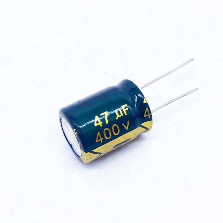 5pcs/lot 400V 47UF 16*20mm 20% High Frequency Low ESR RADIAL Aluminum Electrolytic Capacitor ...