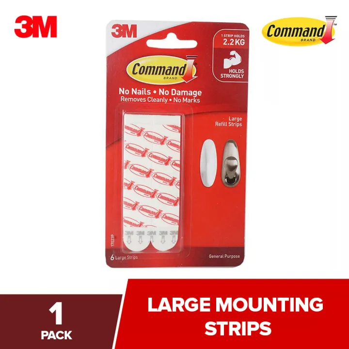 3M Large Mounting Strips | Lazada PH