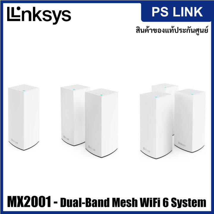 Linksys Atlas WiFi 6 Router Home WiFi Mesh System, Dual-Band, Devices ...