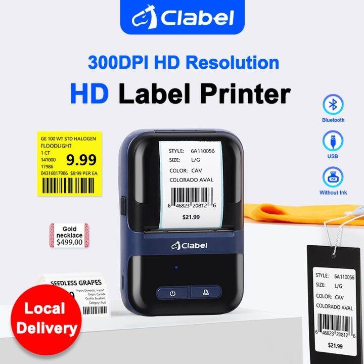 【COD】fangshouliang83102 【Local Delivery】CLABEL 230B 300DPI Label ...