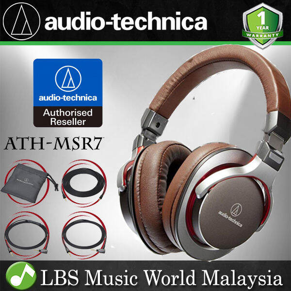 Audio Technica ATH-MSR7 Over-Ear High-Resolution Headphones | Lazada