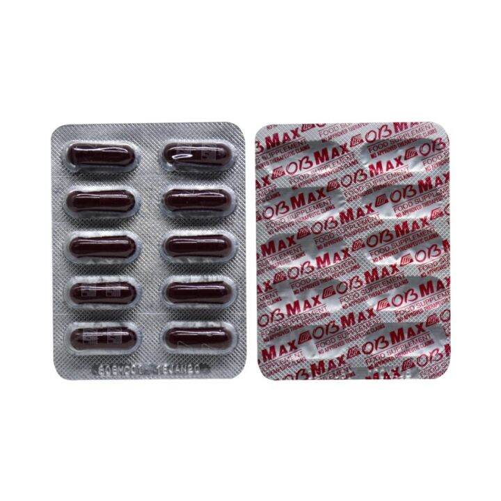 Obivit-Max Vitamins and Minerals + Folic Acid, Iron and taurine 10 ...