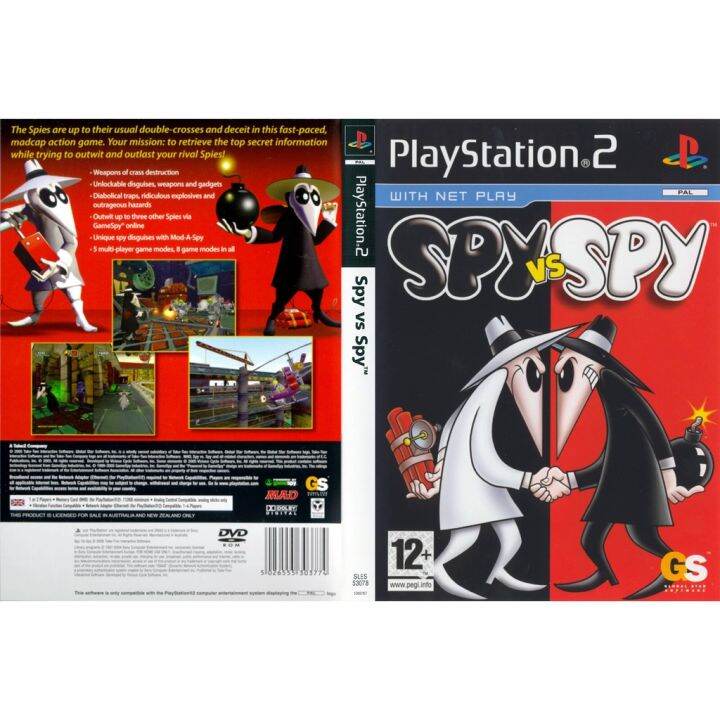 แผ่นเกมส์ PS2 Spy vs. Spy คุณภาพ ส่งไว | Lazada.co.th