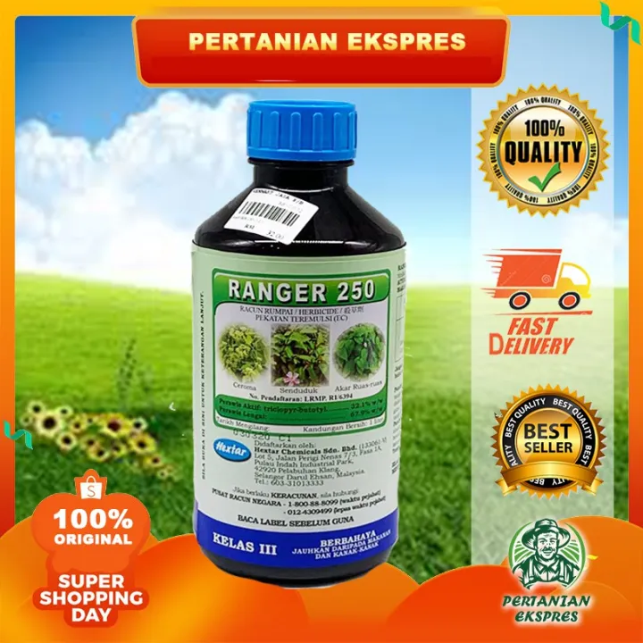 RANGER 250 KELAS 3 RACUN RUMPUT 1L-HEXTAR | Lazada