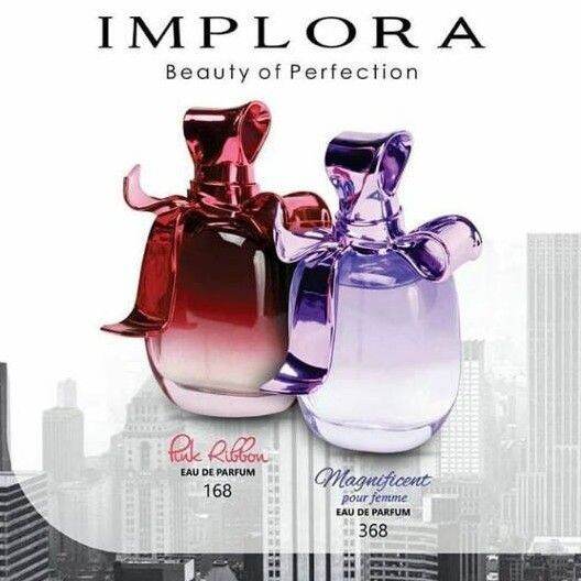 IMPLORA PARFUM PITA EDT MAGNIFICENT/ EDP PINK RIBBON 100ML | Lazada ...