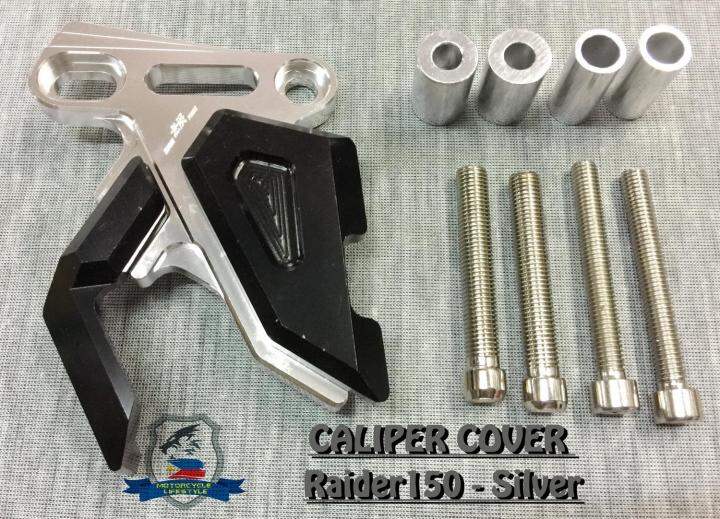Mugen Motorcycle Caliper Cover Raider 150(Silver) | Lazada PH
