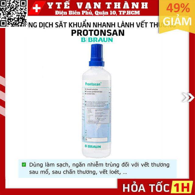 Dung Dịch Sát Khuẩn Nhanh Lành Vết Thương B.Braun PRONTOSAN 350ml ...