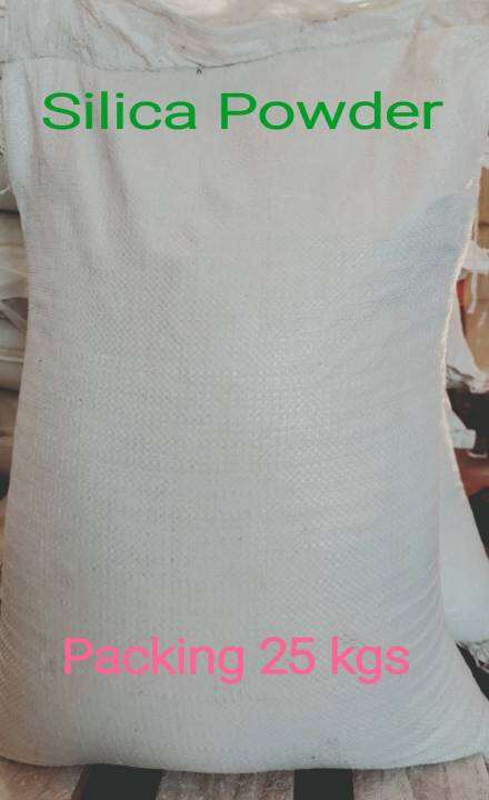 Silica Powder ทรายซิลิก้าเพาเดอร์ ทรายขาวบด 100 - 500 Mesh บรรจุ 25 ...
