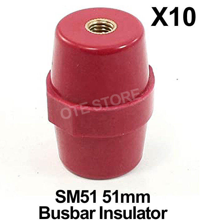 SM-51 51mm M8 Busbar Support Insulators (x 10pcs) | Lazada