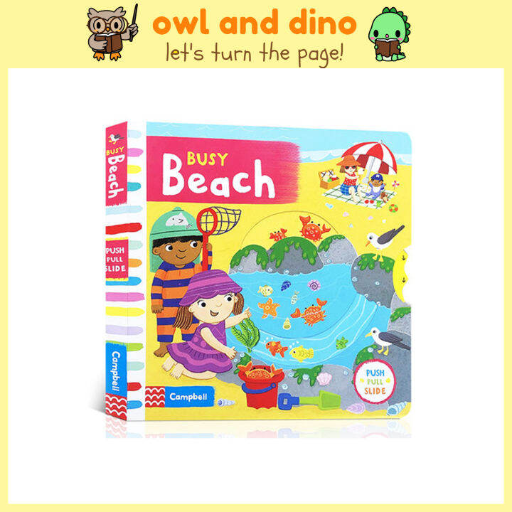 Busy Beach (Interactive Boardbook) | Lazada PH