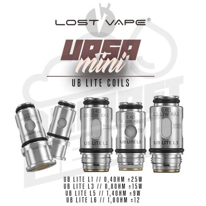 Lost Vape Replacement Coil for UB Lite Kit / Ursa Mini Kit ... 100 ...