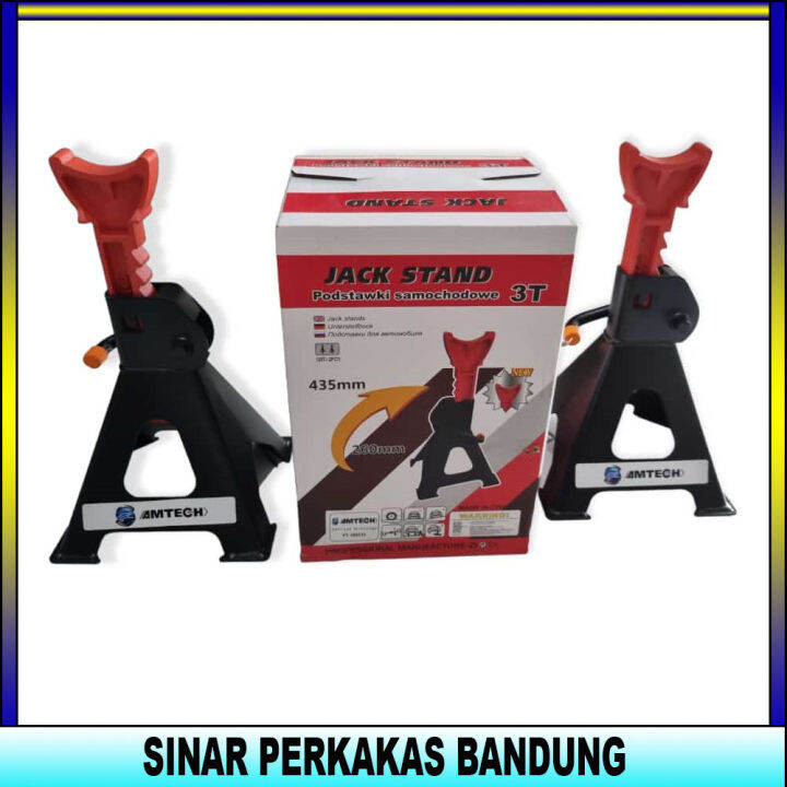 [JACK STAND] Dongkrak Jack Stand 3 Ton / Penahan Dongkrak GARANSI 6 BULAN 1 DUS ISI 2 PCS ...