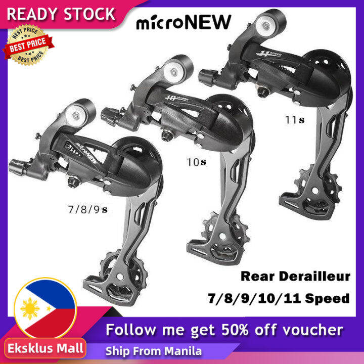 microshift microNEW 7 8 9 10 11 Speed Mountain And Road Bike Rear Derailleur Rd Shifter Groupset ...