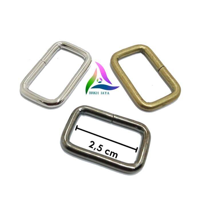RE RING KOTAK TAS BESI 2.5 CM / RING KOTAK TAS /12 PCS | Lazada Indonesia