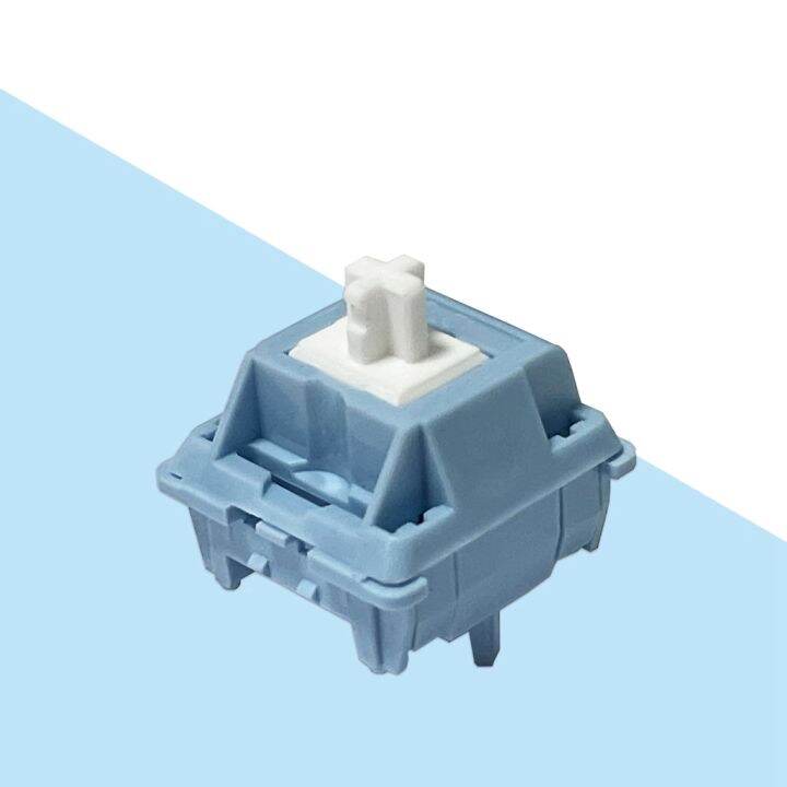 （in stock）Mechanical keyboard Linear Switch 40g 5 Pin Creamy White ...