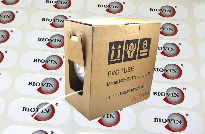 Biovin PVC Marking Tube ID 3.6 mm 200 M length for Biovin, MAX LETATWIN ...