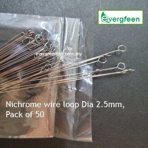 Inoculating Loop Nichrome wire Loop Dia 2.5mm | Lazada