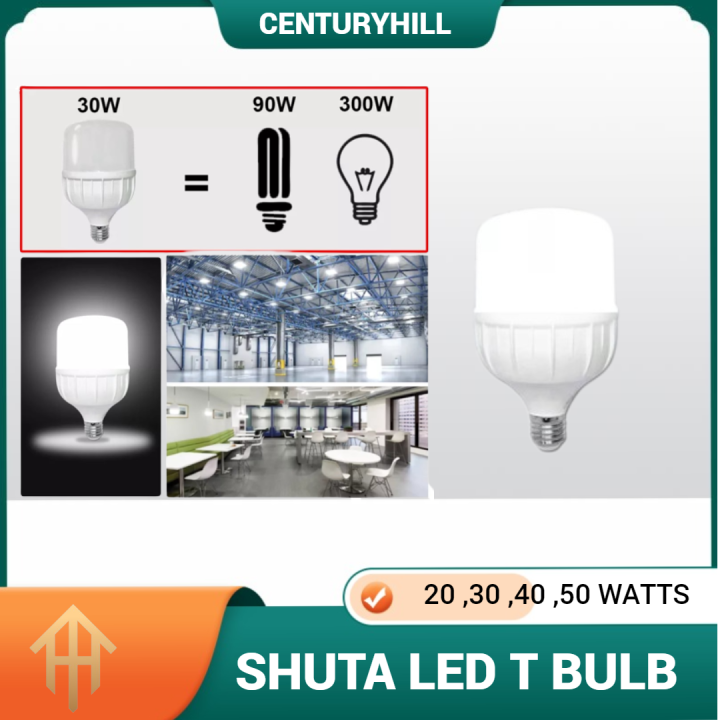 T Bulb Shuta Lights LED ( 20W" / 30W" / 40W ''/50W" ) | Lazada PH
