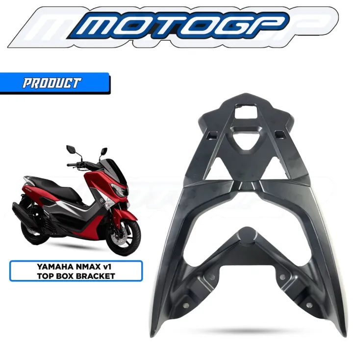 1 pc Yamaha Nmax v1 2018 And ER 150 n 2 Holes Bracket Top Box Moto Box ...
