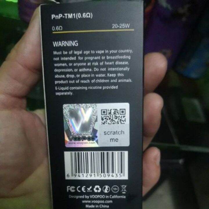 legit VOOPOO PnP-TM1(0.6ohm | Lazada PH