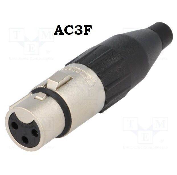 socket Canon BMA AC 3F / Cover Canon BMA AC 3F Female Socket mic BMA ...