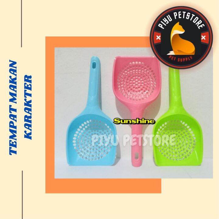 MAME Pet Scoop / Serok Pasir / Sekop Pasir Scoop pasir bolong bulat ...