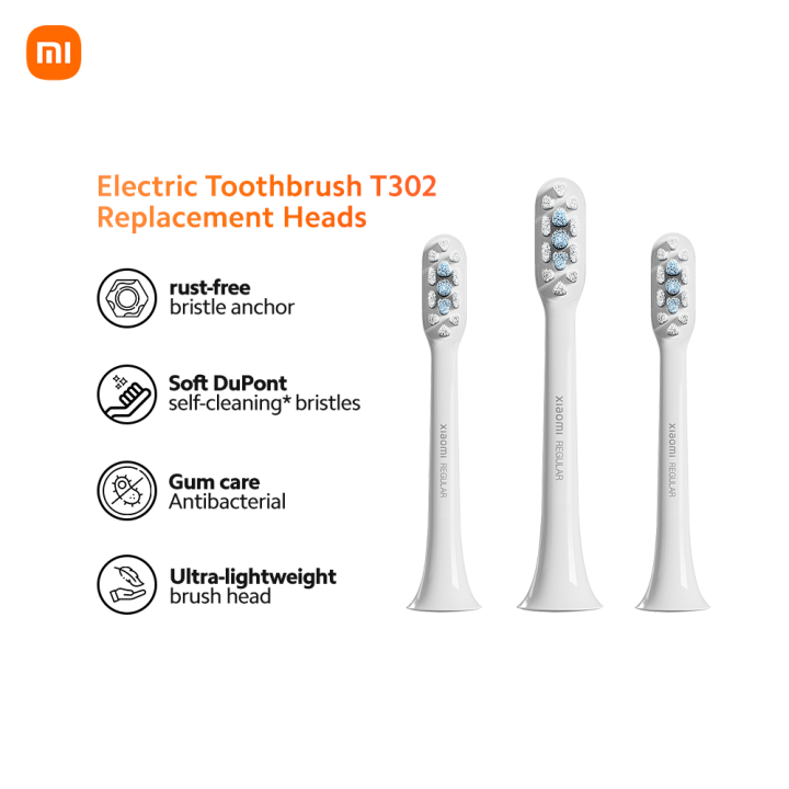 XIAOMI T302 Electric Toothbrush Replacement Heads | Lazada PH