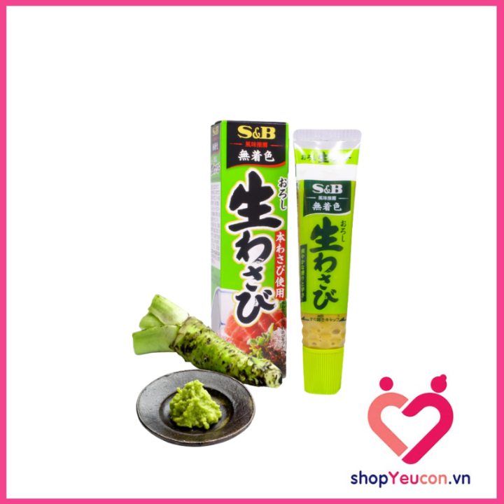 Mù tạt tươi Wasabi S&B Foods 43g T9/2024 | Lazada.vn