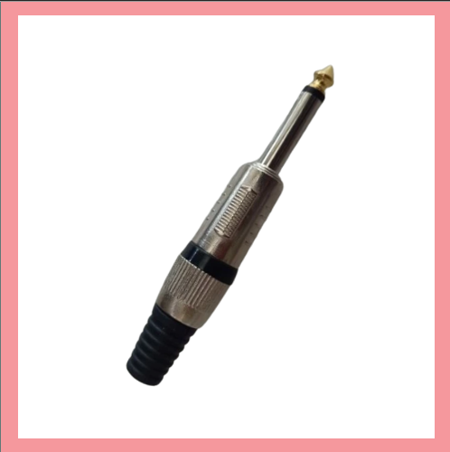 WEIYU 10Pcs Microphone PL55 Mono Connector Adapter Audio Plug with ...