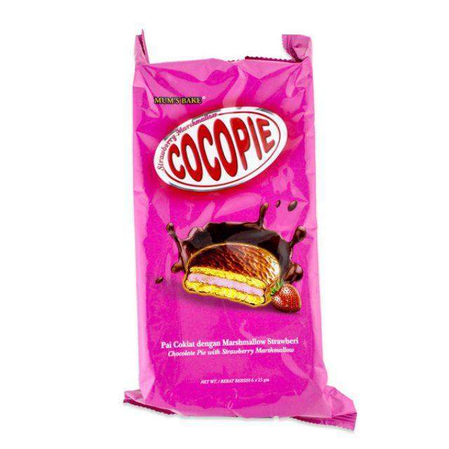 MUM'S BAKE COCOPIE STRAWBERRY 25GX6 | Lazada