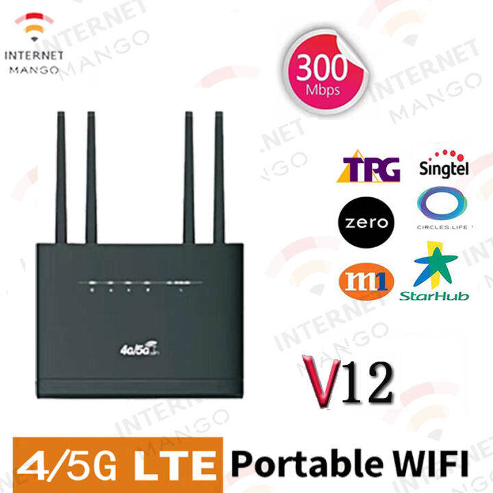 V12 MOD modification (Unlock all SIM cards) 4G/5G LTE wireless WiFi ...