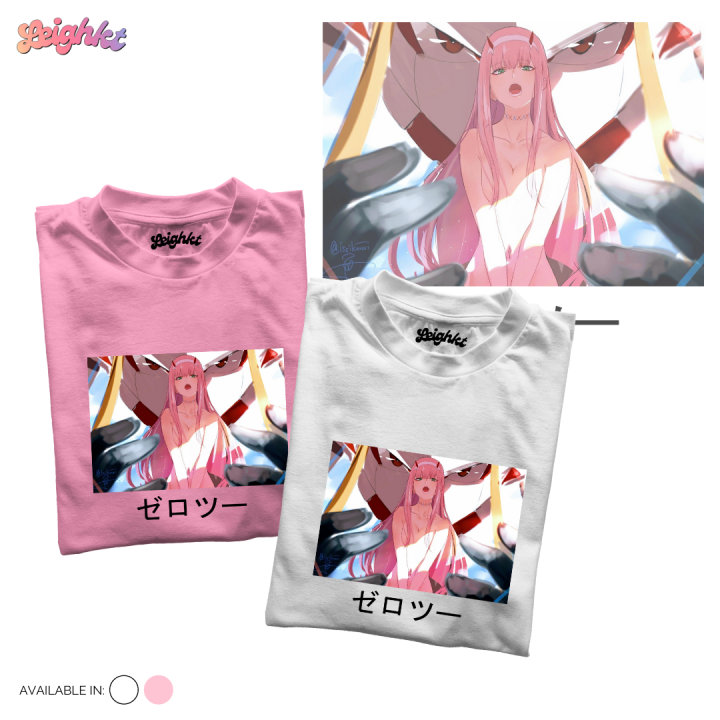 Darling in the Franxx Zero Two 2 Anime Shirt 『Cotton Spandex』 Leighkt ...
