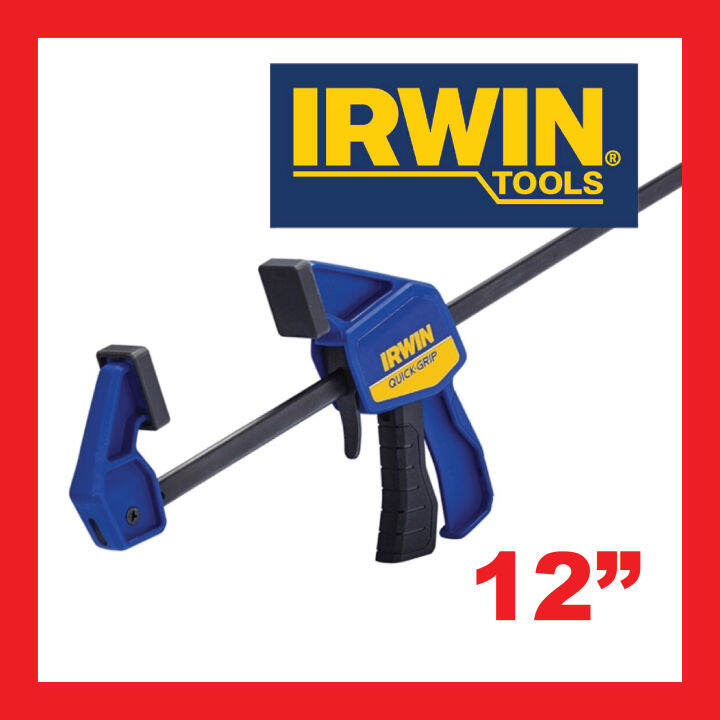 [LOCAL STOCK!!] Irwin Quick-Grip Clamp 12"/300mm Hand Adjustable ...
