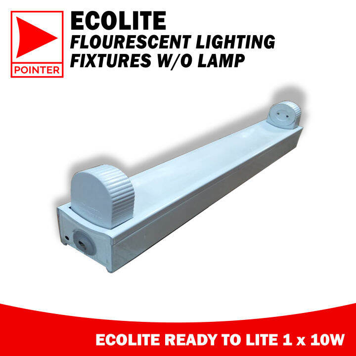Ecolite Fluorescent Lightning Fixture 1x10w - Box Type - S-Series ...