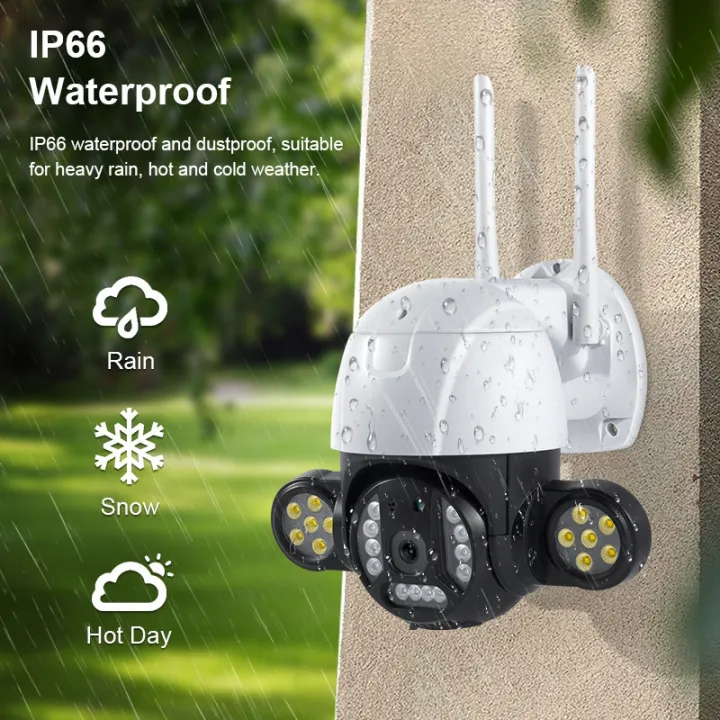 5MP PTZ IP Wireless Camera Outdoor 3MP 5MP AI Human Detection Alarm Wi ...
