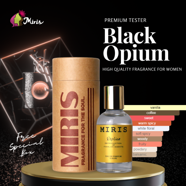 Best Selling Fragrance for Women Miris Black Opyum Premium Tester EDP ...