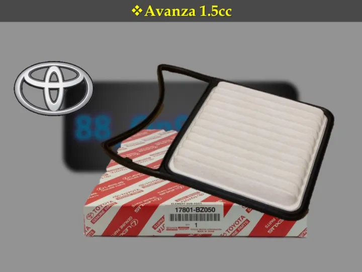 Toyota Avanza 1.5cc Air Filter 17801-BZ050 / BZ060 | Lazada