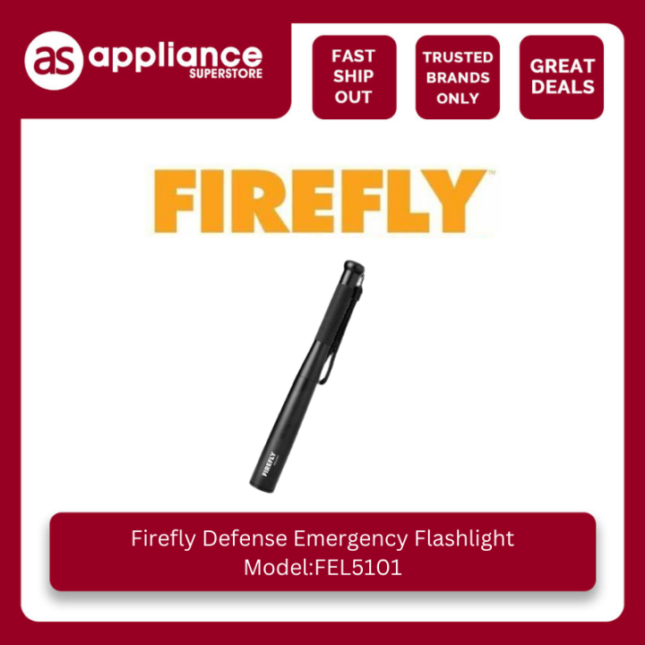 Firefly Defense Emergency Flashlight | Lazada PH