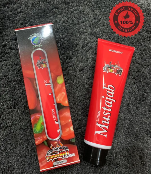 DUNIA HERBS MUSTAJAB LOTION SUPERHOT (130ML) | Lazada