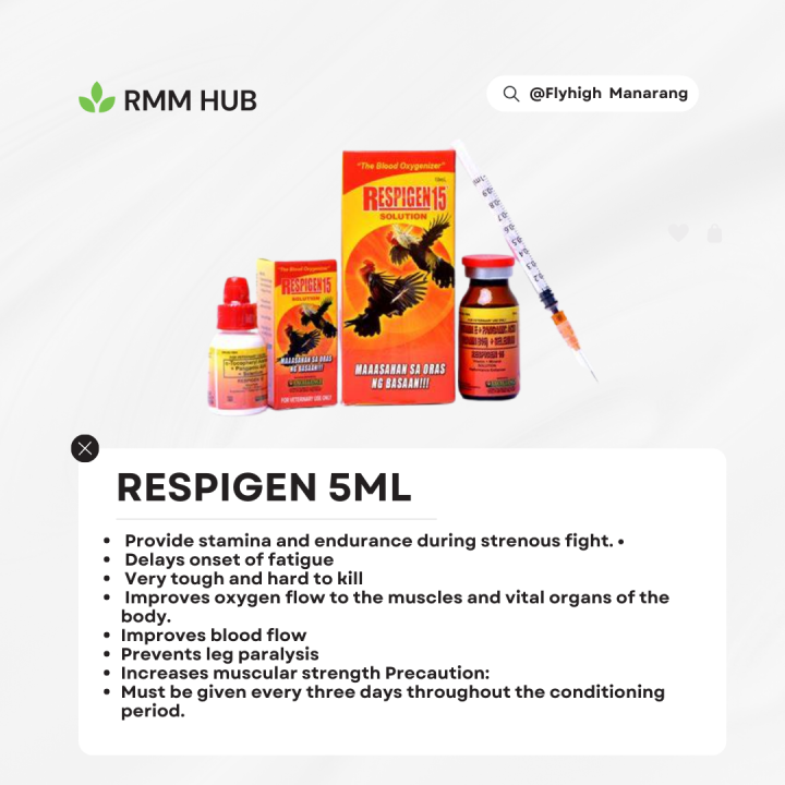 Respigen 15 Inject / DROPS [EXCELLENCE] RMM HUB | Lazada PH