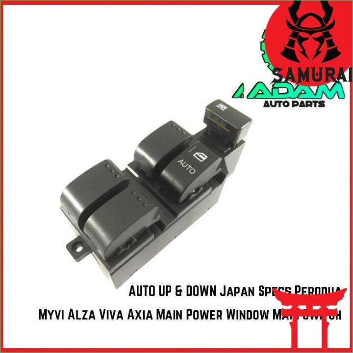 😎 AUTO UP & DOWN 😎 Japan Specs Perodua Myvi Alza Viva Axia Main Power ...