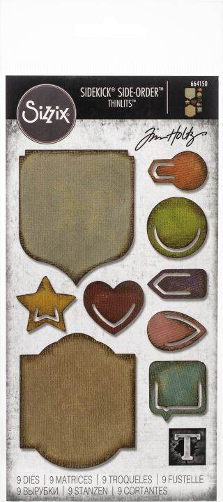 Sizzix Sidekick Side-Order Thinlits Dies- Noted | Lazada PH